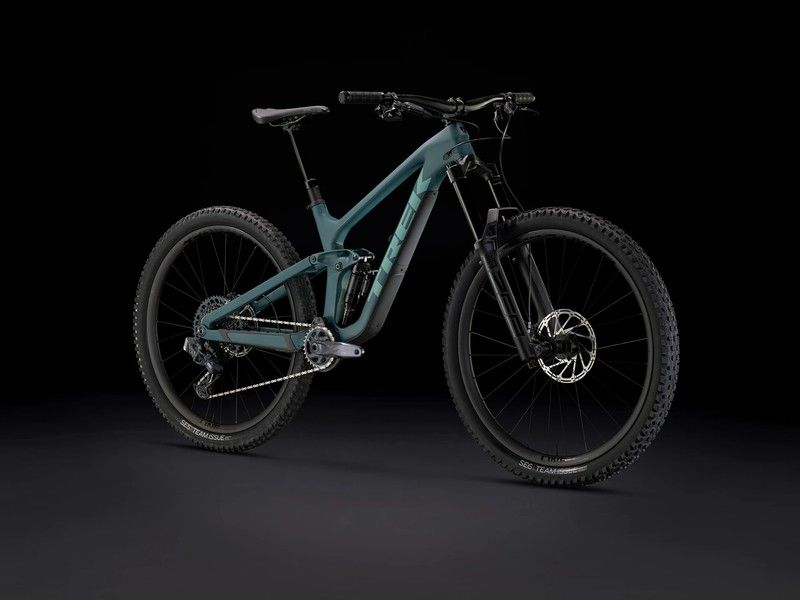 Bicicleta de montaña doble suspensión de carbono, marca Trek, modelo ...