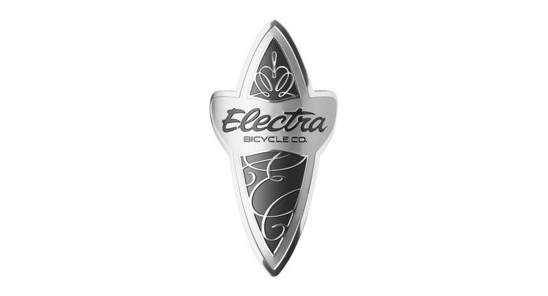 Decal Electra Metal Headtube Badge Silver — OnVeló Cycling