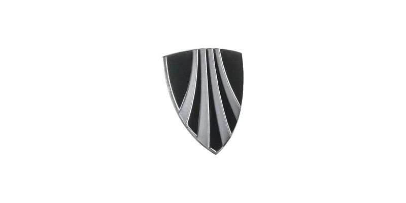 Emblema decal trek headtube shield universal 20 x 24mm preto — onVeló ...